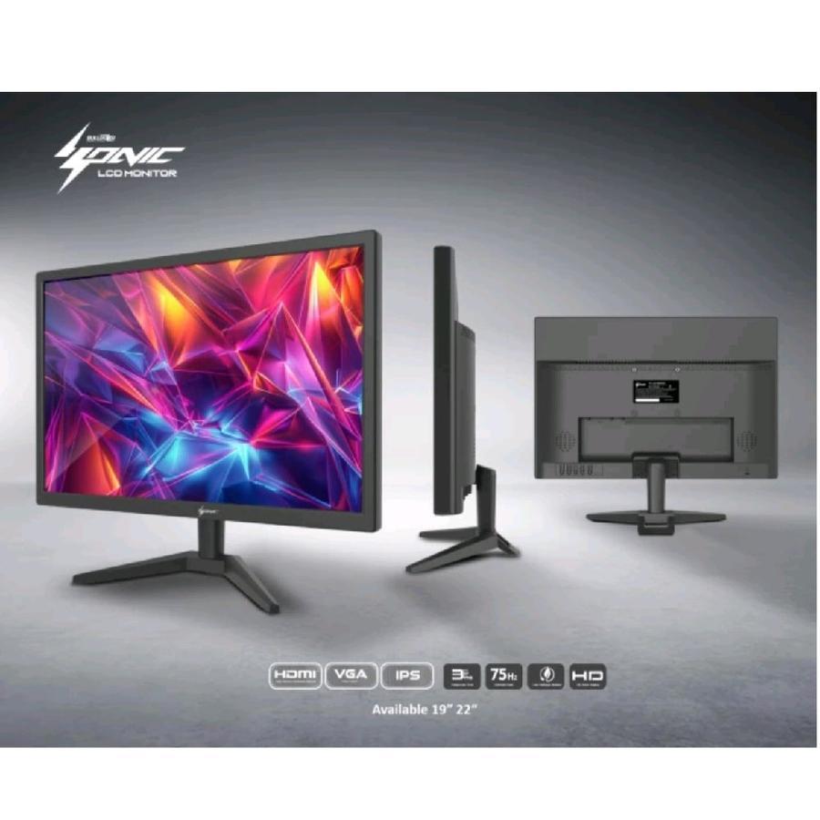 Jual MONITOR PC MONITOR MURAH MONITOR LED BULLDOZER SONIC SC-19HV 19 ...