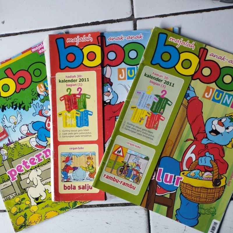 Jual Majalah Bobo Junior Tahun 2011 (edisi hampir urut) | Shopee Indonesia