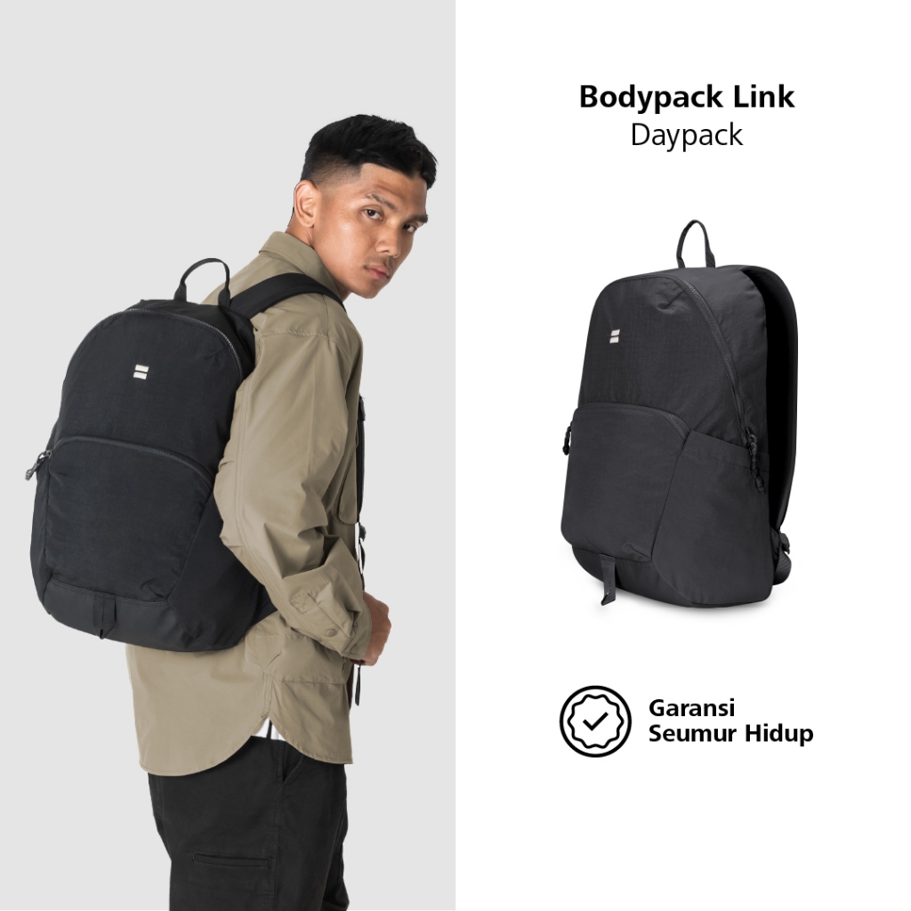 Jual Bodypack Link Laptop Backpack 14 Inch Tas Ransel Kerja Kuliah ...