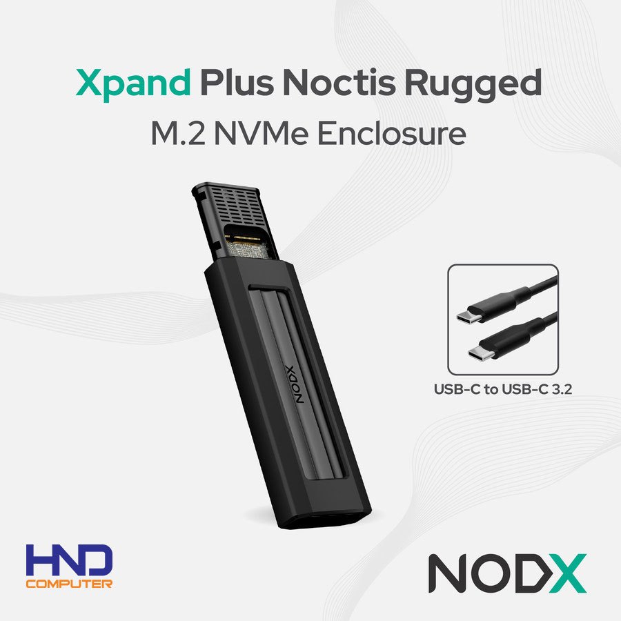 Jual NODX Xpand Plus Noctis Rugged M.2 NVMe SSD Casing Enclosure ...