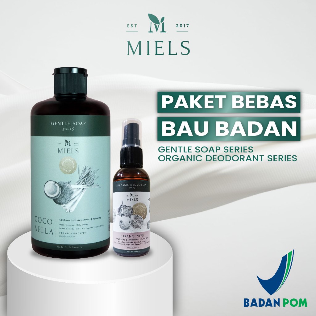 Jual Miels - Paket Bebas Bau Badan | Shopee Indonesia