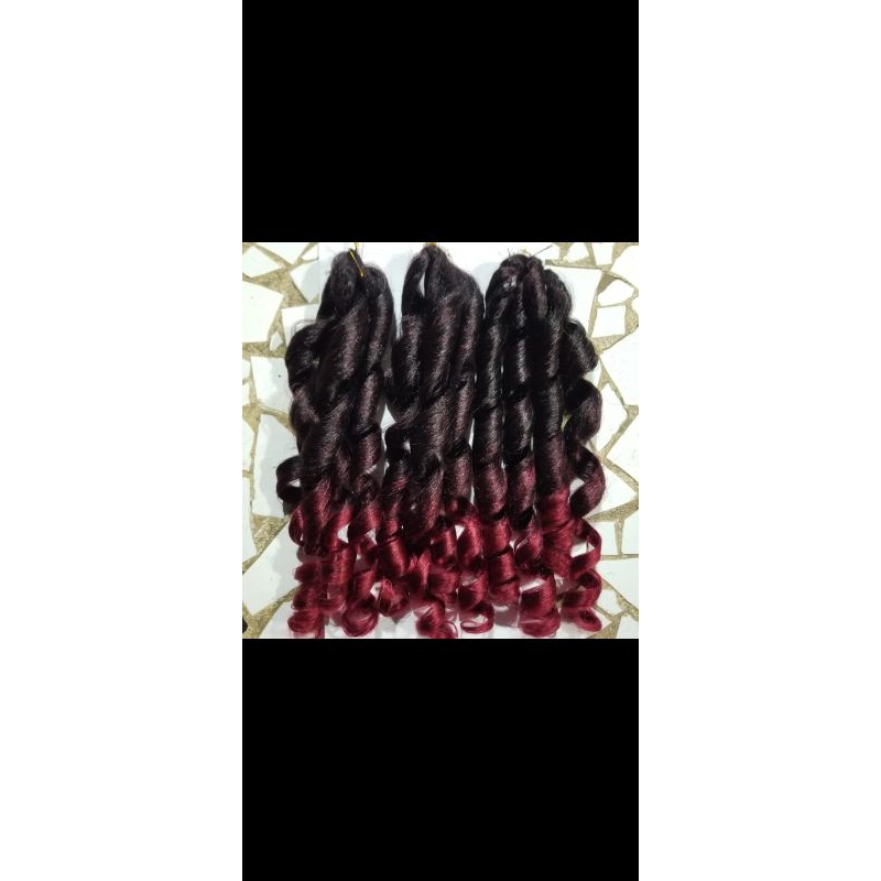 Jual Rambut Sambung Curly Astor, 2 Warna | Shopee Indonesia