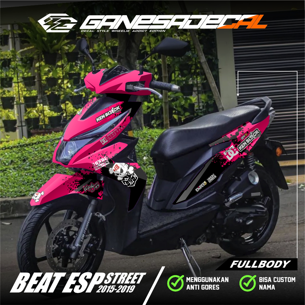 Jual Stiker Decal Full Body Beat fi Esp Beat Street 2016 2017 2018 2019 ...