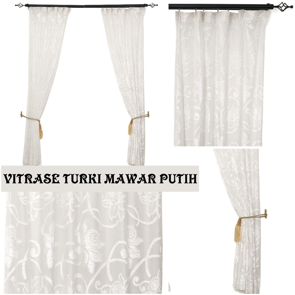 Jual KONG VITRASE GORDEN PREMIUM MOTIF RAMBAT CANTIK TEBAL LEBAR 1 ...