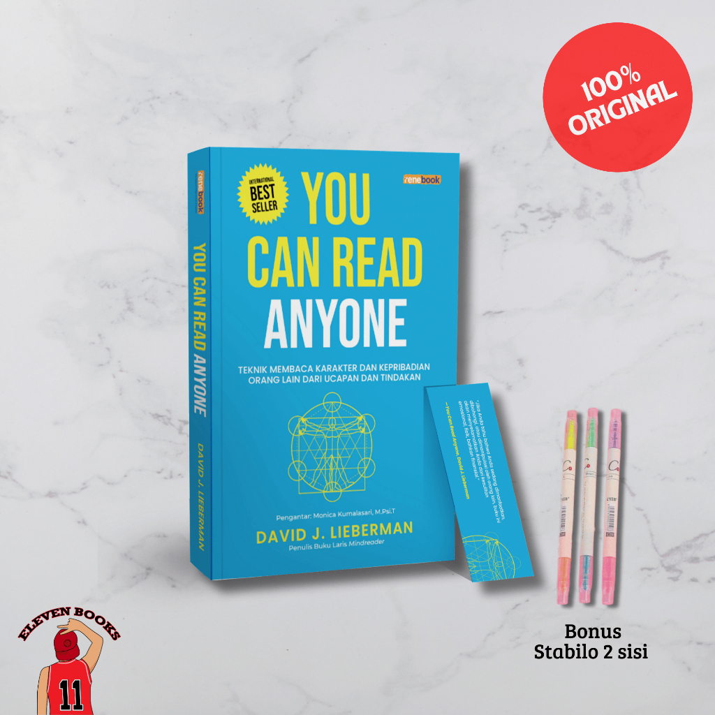 Jual You Can Read Anyone Buku Original - David J. Lieberman, Ph.D ...