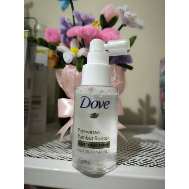 Jual Dove Hair tonic Spray Perawatan Rambut Rontok 75ml | Shopee Indonesia