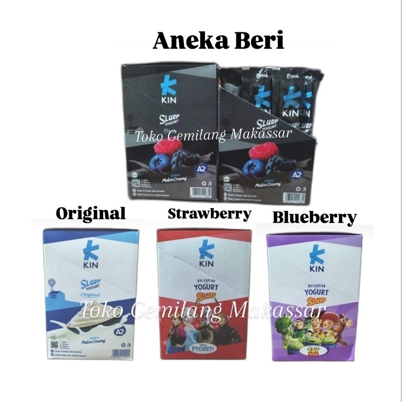 Jual Kin Slurp Yogurt Stick Box isi 10 @ 45 gram | Shopee Indonesia