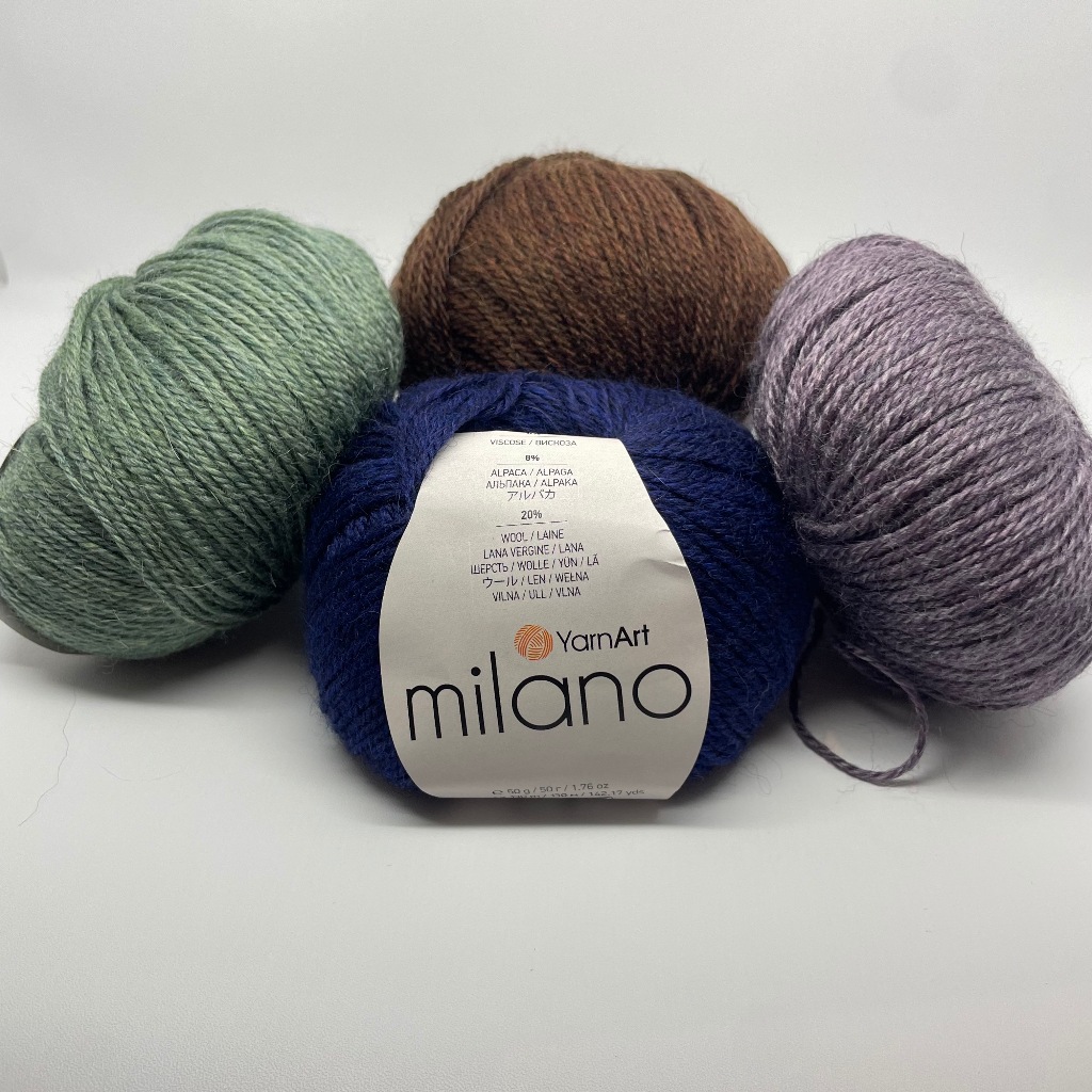 Jual Benang rajut wol premium YarnArt Milano Alpaka wool + Acrylic ...