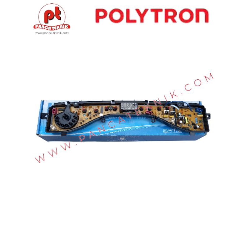 Jual PCB MESIN CUCI POLYTRON PAW 75/85 MODEL TOMBOL PUTAR|Modul mesin cuci polytron | Shopee ...