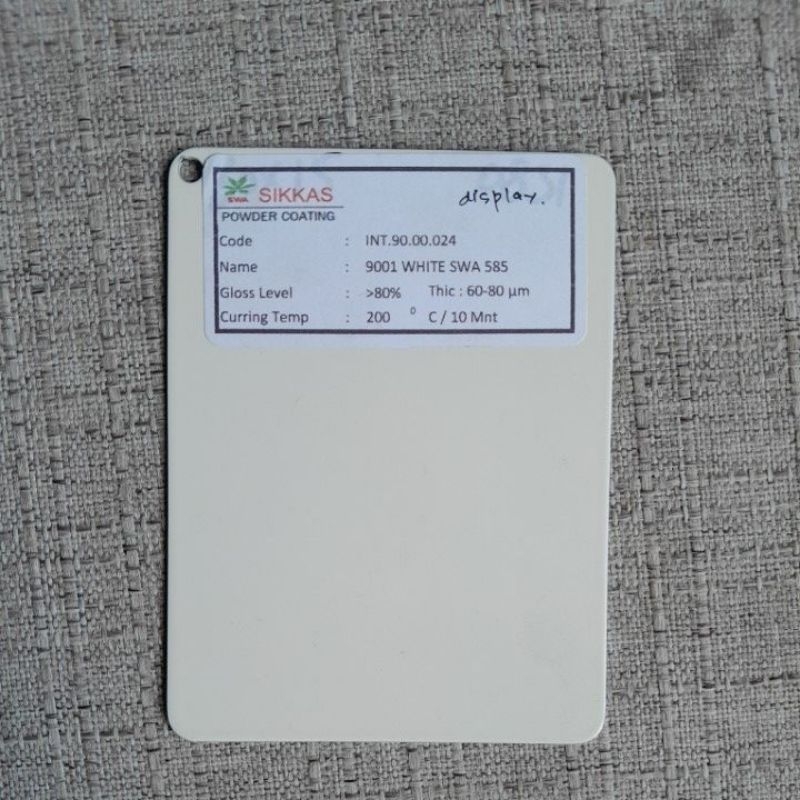 Jual Powder Coating Ral 9001 White SWA 585 | Shopee Indonesia