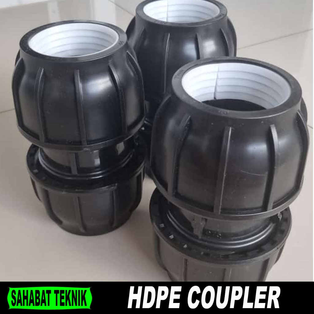 Jual Fitting HDPE Straight Coupler Ukuran 20mm 25mm 32mm 40MM ...