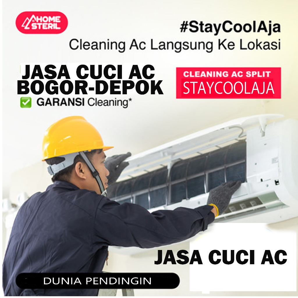 Jual PROMO CUCI AC 1/2 PK 1 PK RUMAH KANTOR BERGARANSI MURAH | Shopee ...