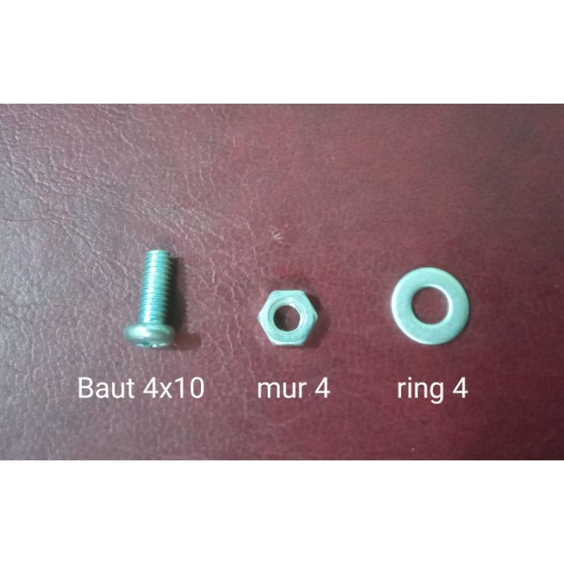 Jual BAUT 4mm RING 4mm MUR 4mm | Shopee Indonesia