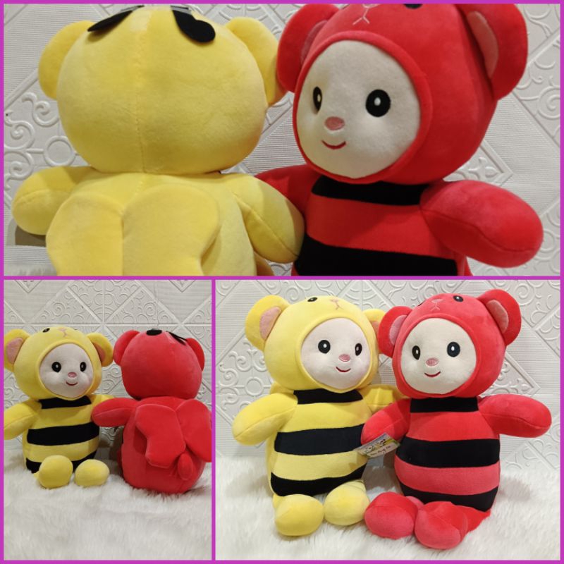 Jual boneka lebah bee and bug SK lucu/plush doll/kado wisuda ulang ...