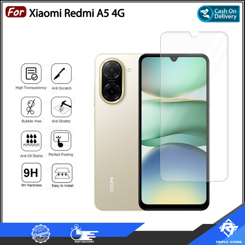 Jual Tempered Glass Bening TIDAK Full Screen Xiaomi Redmi A5 4G Redmi A3 2024 A2 A1 Redmi 5 Plus ...
