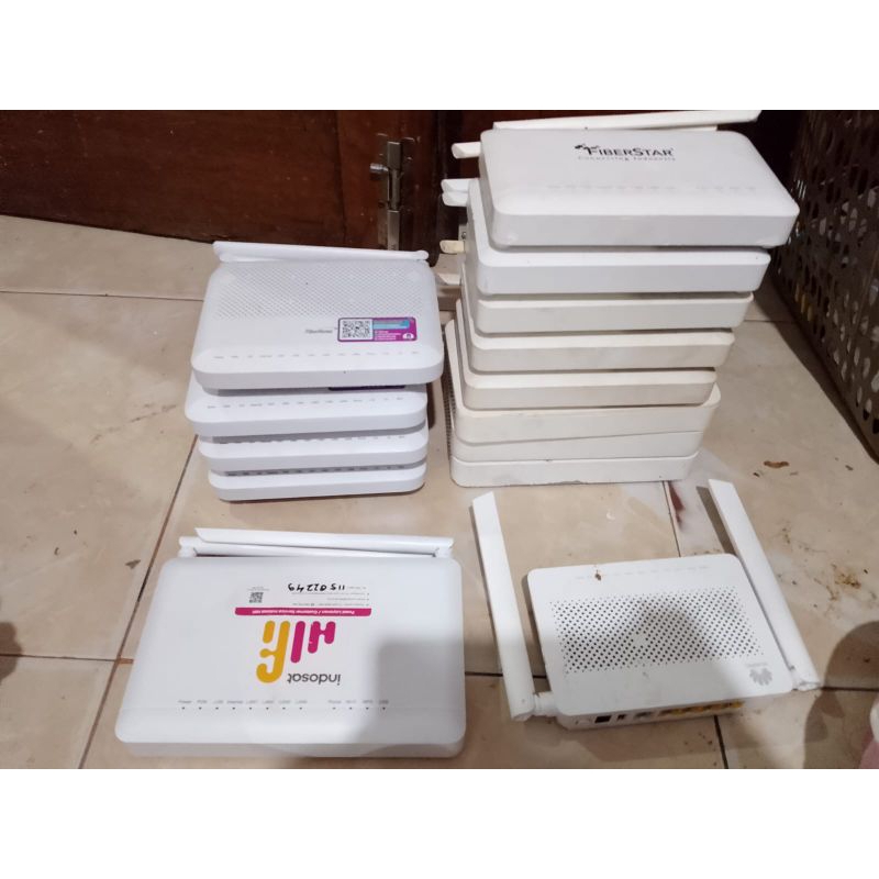 Jual router modem cbn 14 unit & Adptor 13 unit. | Shopee Indonesia
