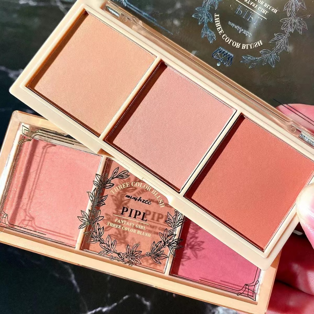Jual Wb-Palet Blush 3 Warna AUYK - Blush, Highlighter & Kontur All-in ...