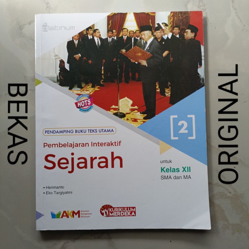 Jual Buku Pembelajaran Interaktif IPS Sejarah 2 Kelas 12 XII 3 III SMA MA Penerbit Platinum Tiga ...