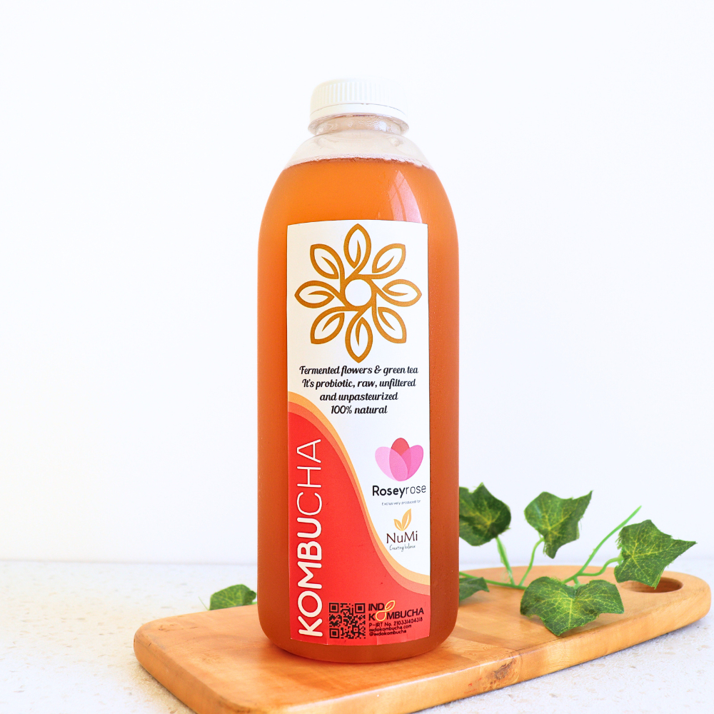 Jual 1L ROSEY ROSE KOMBUCHA Teh Probiotik - INDOKOMBUCHA | Shopee Indonesia