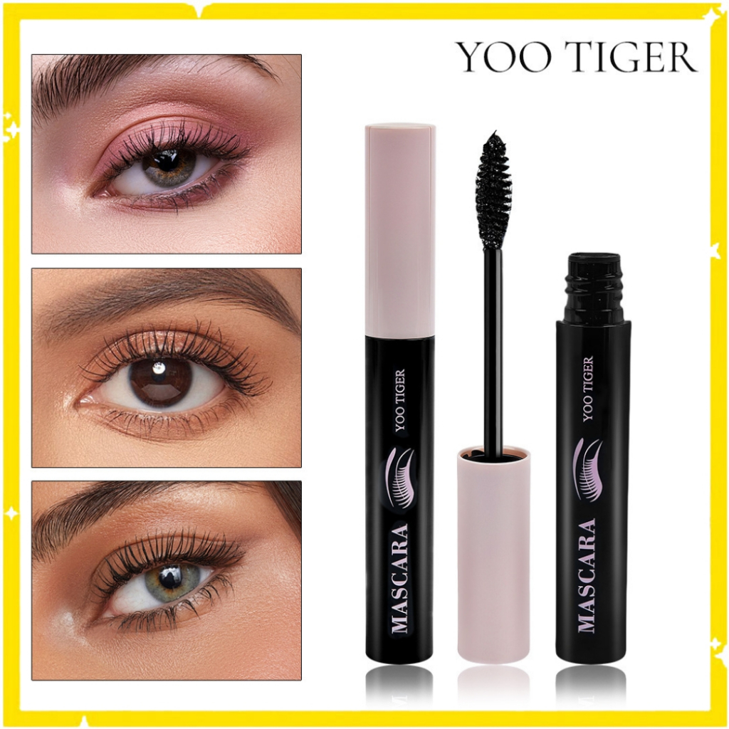 Jual YOO TIGER Maskara Black Pink Curling Waterproof Melentikkan ...