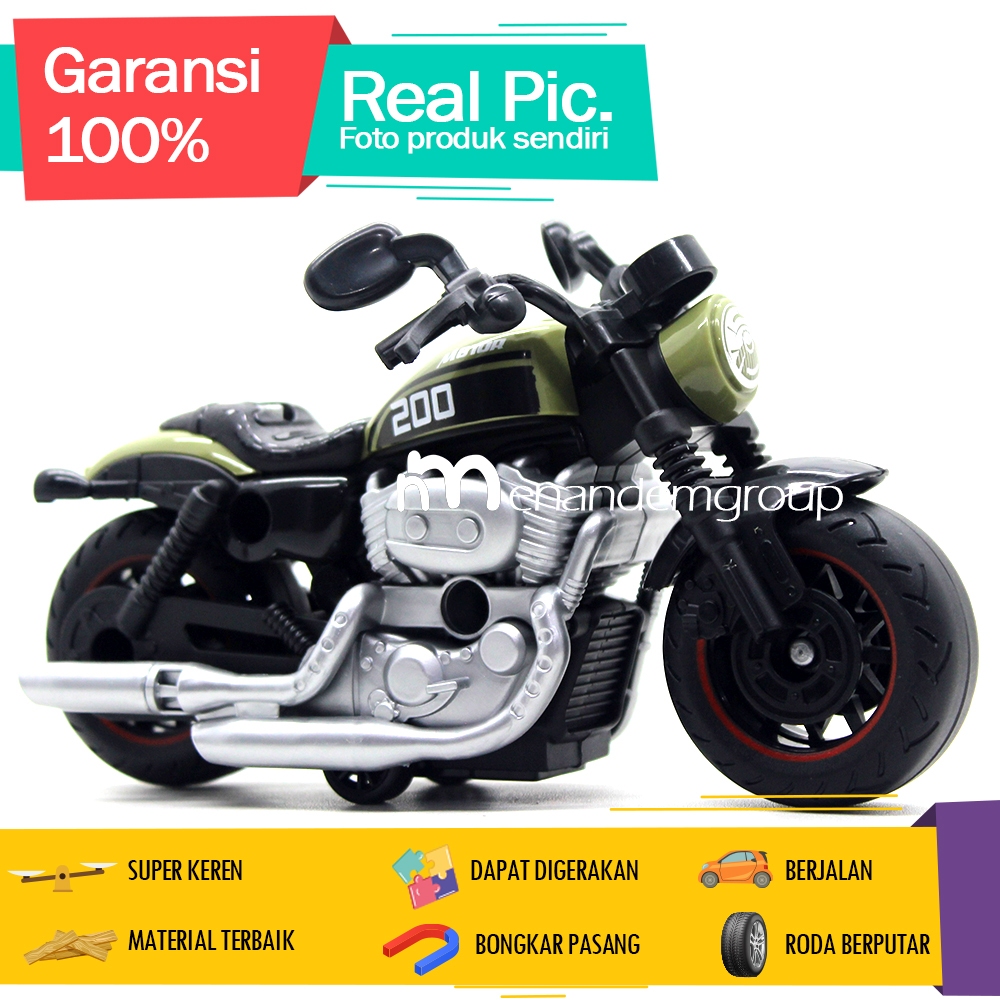 Jual Mainan Anak Motor Motoran X Drive Moge Harley Model Model Bongkar ...