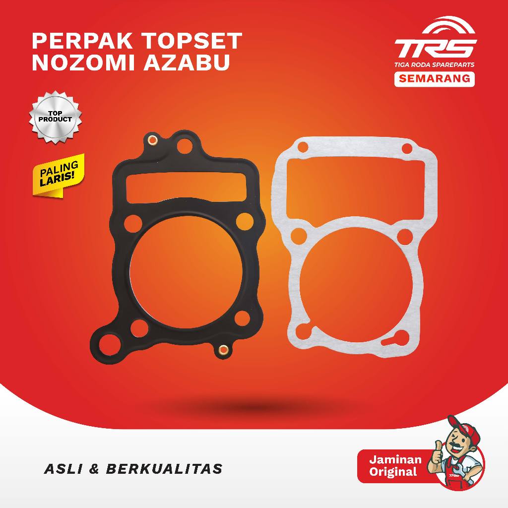 Jual TRS Perpak Top Set Nozomi Azabu 150 200 CC Motor Roda 3 Spareparts ...