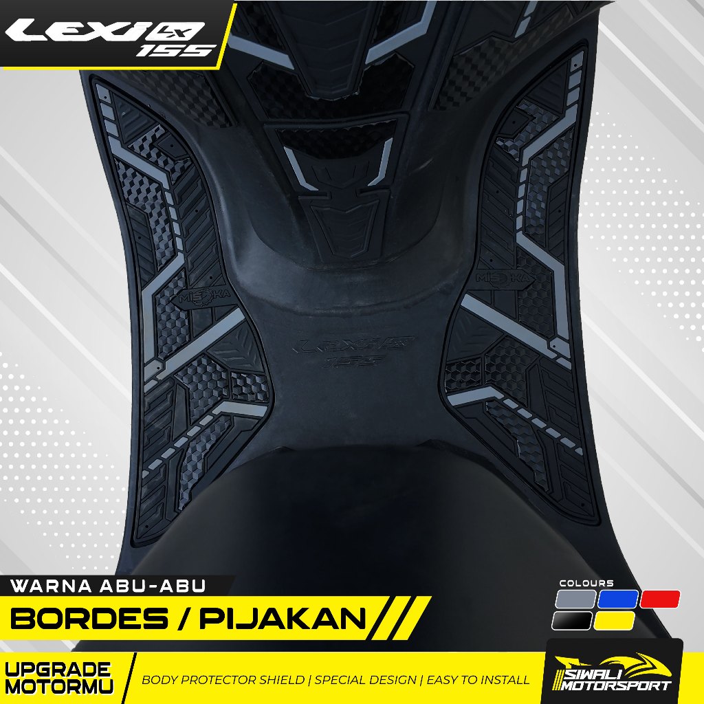 Jual Bordes Lexi Lx 155/Pijakan Kaki Motor Yamaha Kanan Kiri/Panel Step ...