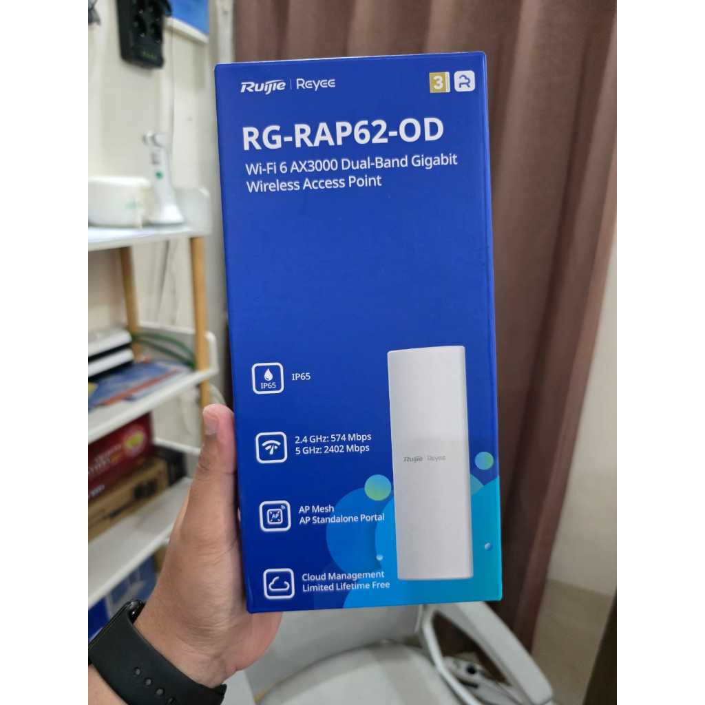 Jual RUIJIE Reyee RG-RAP62-OD - AX3000 Wi-Fi 6 Indoor/Outdoor Versatile ...