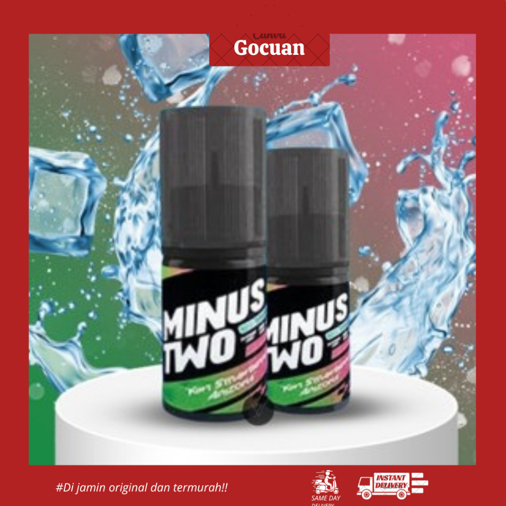 Jual LIQUID MINUS TWO NEW SERIES SALT NIC 30ML 100% AUTHENTOC | Shopee Indonesia