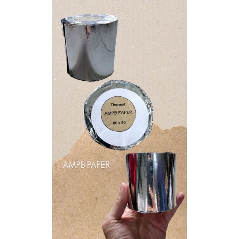 Jual Thermal Kertas Nota Ampb ukuran 80 x 80 ( Ecer) | Shopee Indonesia