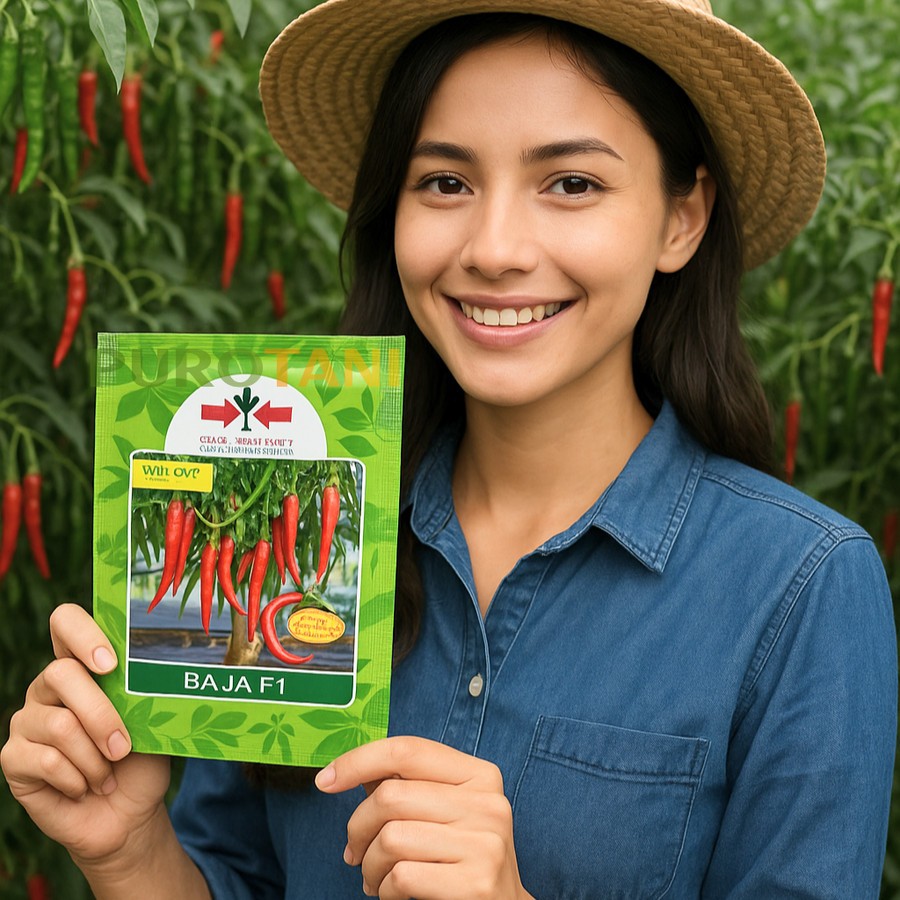 Jual Benih Cabe Merah Baja F1 1500 Butir Panah Merah Cabai Merah Besar ...