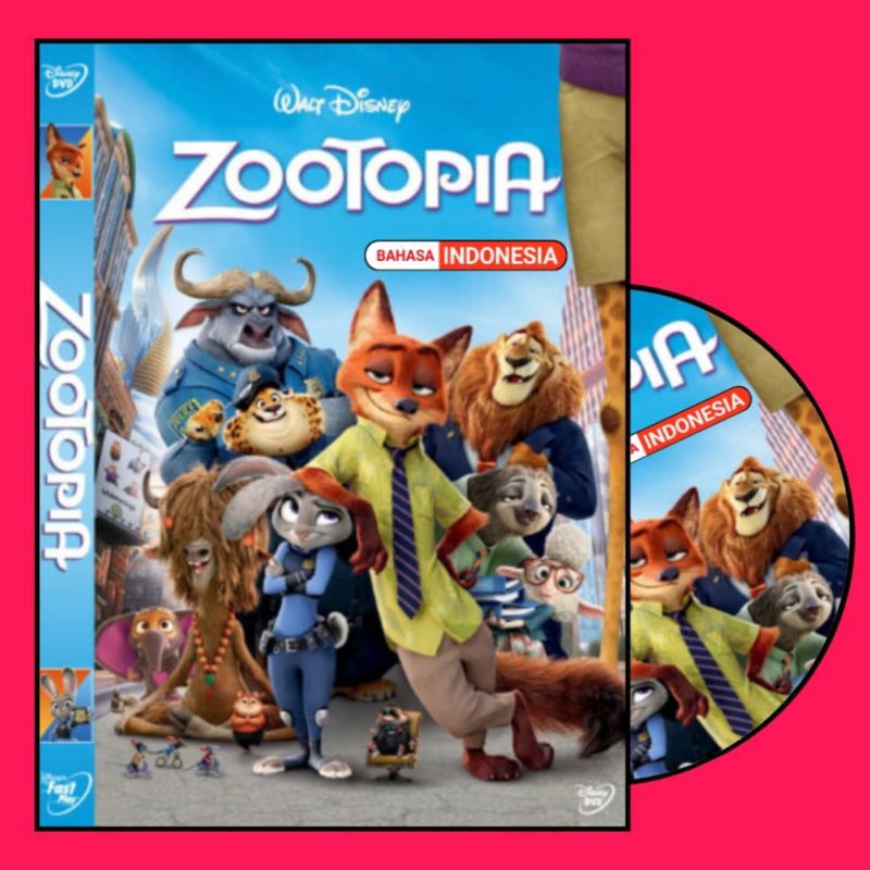 Jual KASET FILM ZOOTOPIA BAHASA INDONESIA - KASET FILM ANIMASI KELUARGA ...