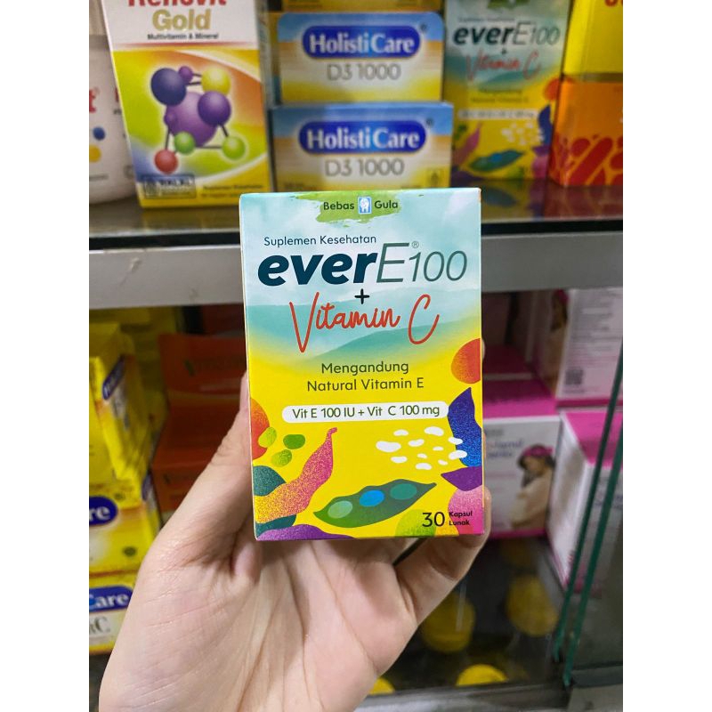 Jual ever E 100 + vitamin c isi 30 kapsul | Shopee Indonesia