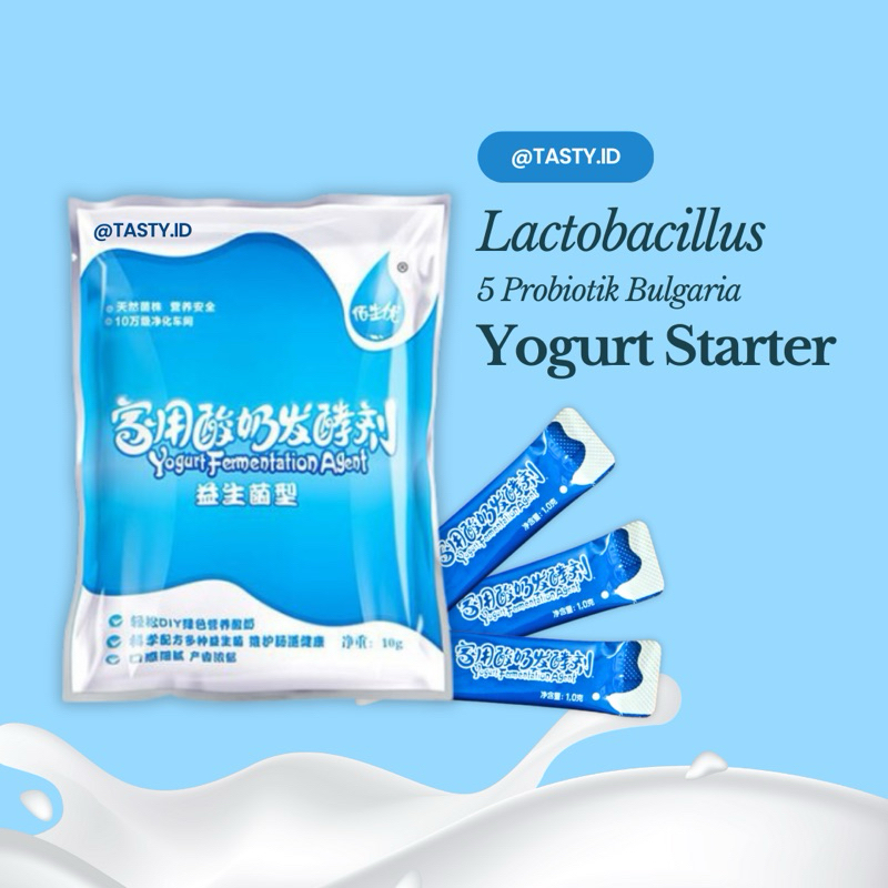 Jual Yogurt Starter 5 Bulgaria / Yogurt Culture / Kultur Yogurt / Bibit ...