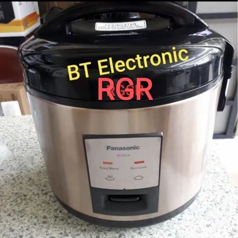 Jual Rice Cooker Panasonic SR-CEZ18 DGR / RGR / DBR Magic Com 3in1 1.8 ...