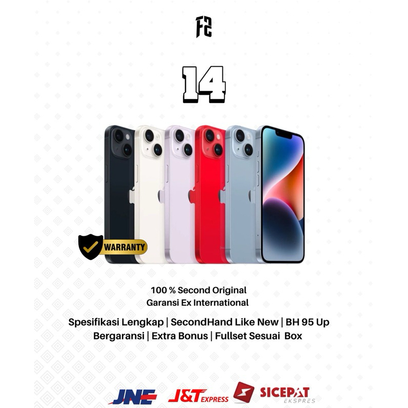 Jual iP 14 256gb/128gb like new | Shopee Indonesia