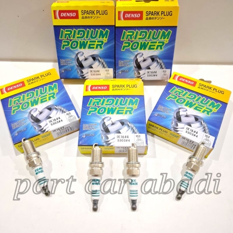 Jual Busi Iridium Set 4Pc Asli Denso Kuda Bensin 1.600cc Gallant V6 2 ...
