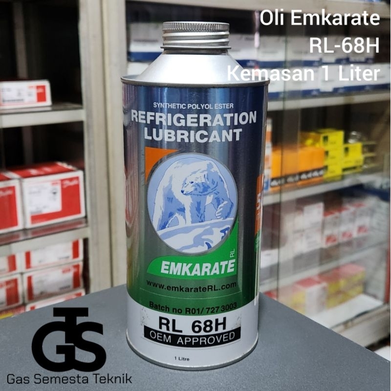 Jual OLI EMKARATE RL68H 1 LITER | EMKARATE RL 68H 1 LITER | Shopee ...