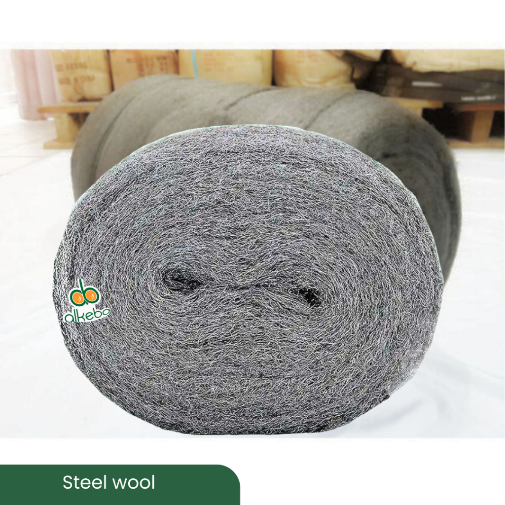 Jual Steel Wool pad baja halus sabut pembersih stainless spons besi ...
