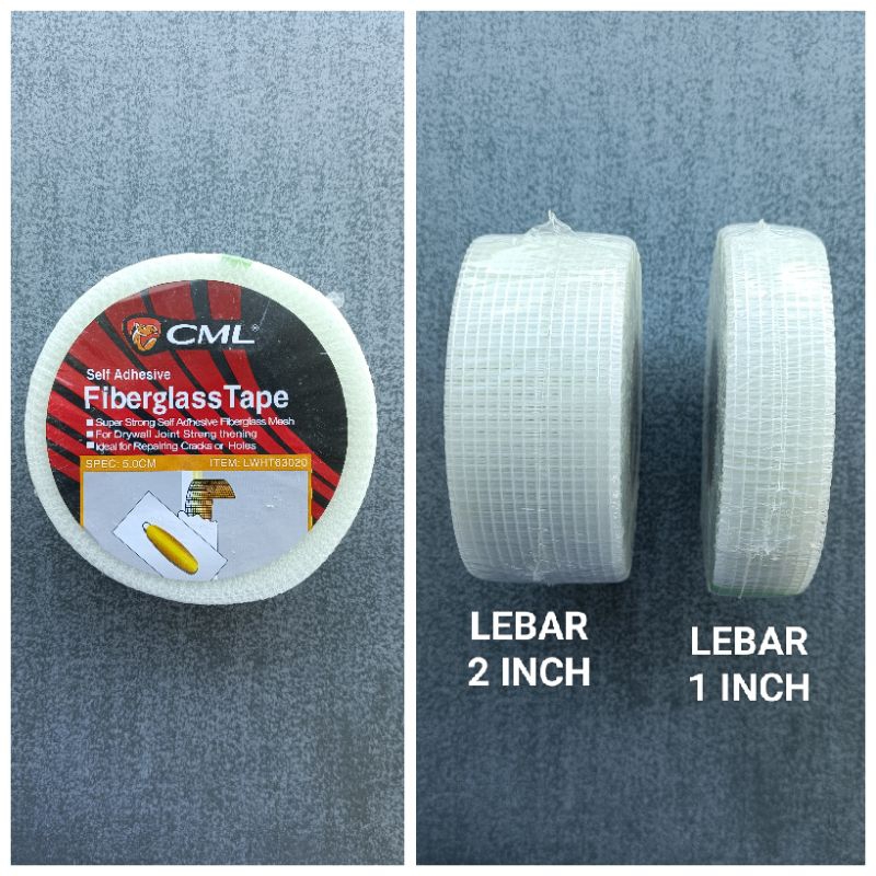 Jual Kasa Gypsum GRC Dengan Lem Perekat Fiberglass Tape Self Adhesive ...