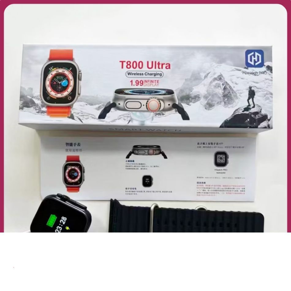 Jual 41XC T800 Ultra Bluetooth Smartwatch 1.99 Inch Hd Screen Full ...