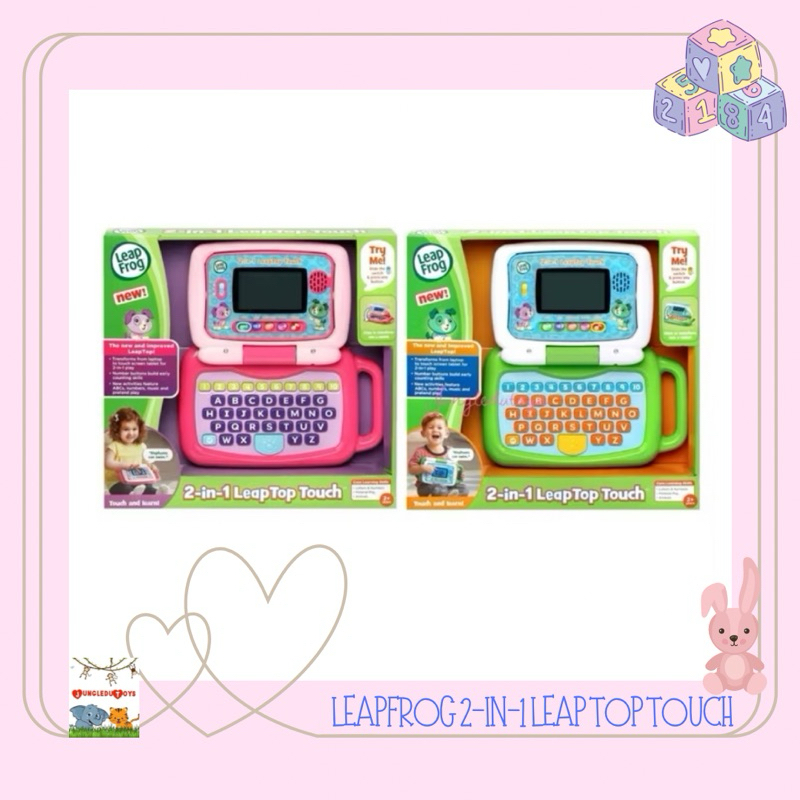 Jual Leapfrog 2in1 Leap Top Touch Mainan Edukasi Anak Balita Laptop Mainan Anak Leap Frog Mainan ...