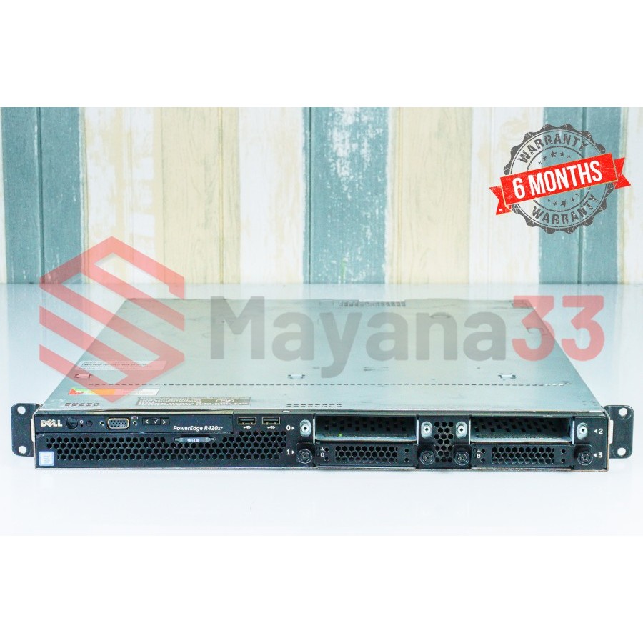 Jual SERVER DELL R420XR 4 Slot 2,5" 12 Core 24 Thread GARANSI 6 BULAN | Shopee Indonesia