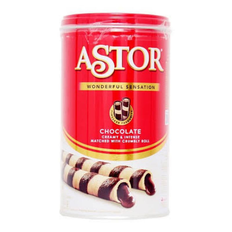 Jual Astor Chocolate Wafer Stick 330 g | Shopee Indonesia
