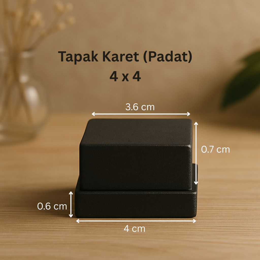 Jual Tapak Karet Besi Hollow 4x4 | Shopee Indonesia