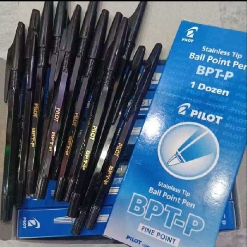 Jual Pulpen Pilot Ball-Point Pen BPT-P Isi 12 Pcs | Shopee Indonesia