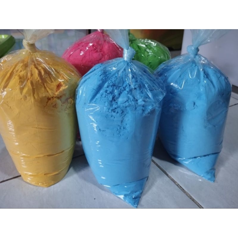 Jual Holi powder 1 kg, color run 1 kg, holy powder 1000 gr | Shopee ...