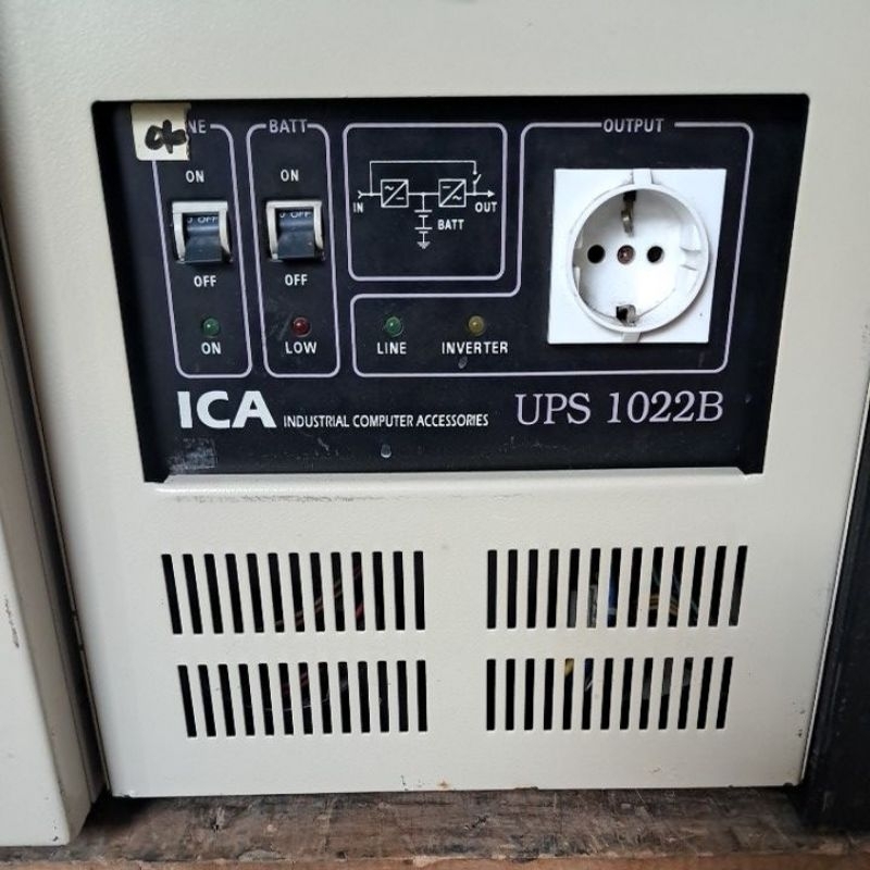 Jual UPS ICA 1022B 2000VA 1000W 36V dan Battery New | Shopee Indonesia