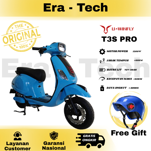 Jual MOTOR LISTRIK UWINFLY T3S PRO TERBARU GARANSI RESMI 1 TAHUN ANTI AIR | Shopee Indonesia