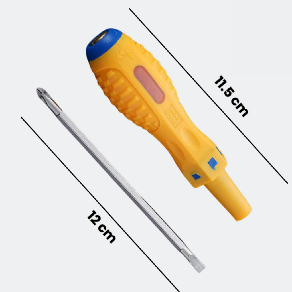 Jual Obeng Tespen 17Cm Magnet Besar Test Pen Jumbo 18 Cm Plus Minus ...